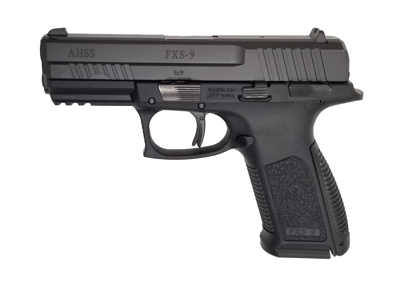 ATI HGA AGAOGLU FXS-9 Pistol - Black | 9mm 4.1" Barrel 10 RND - Semi ...