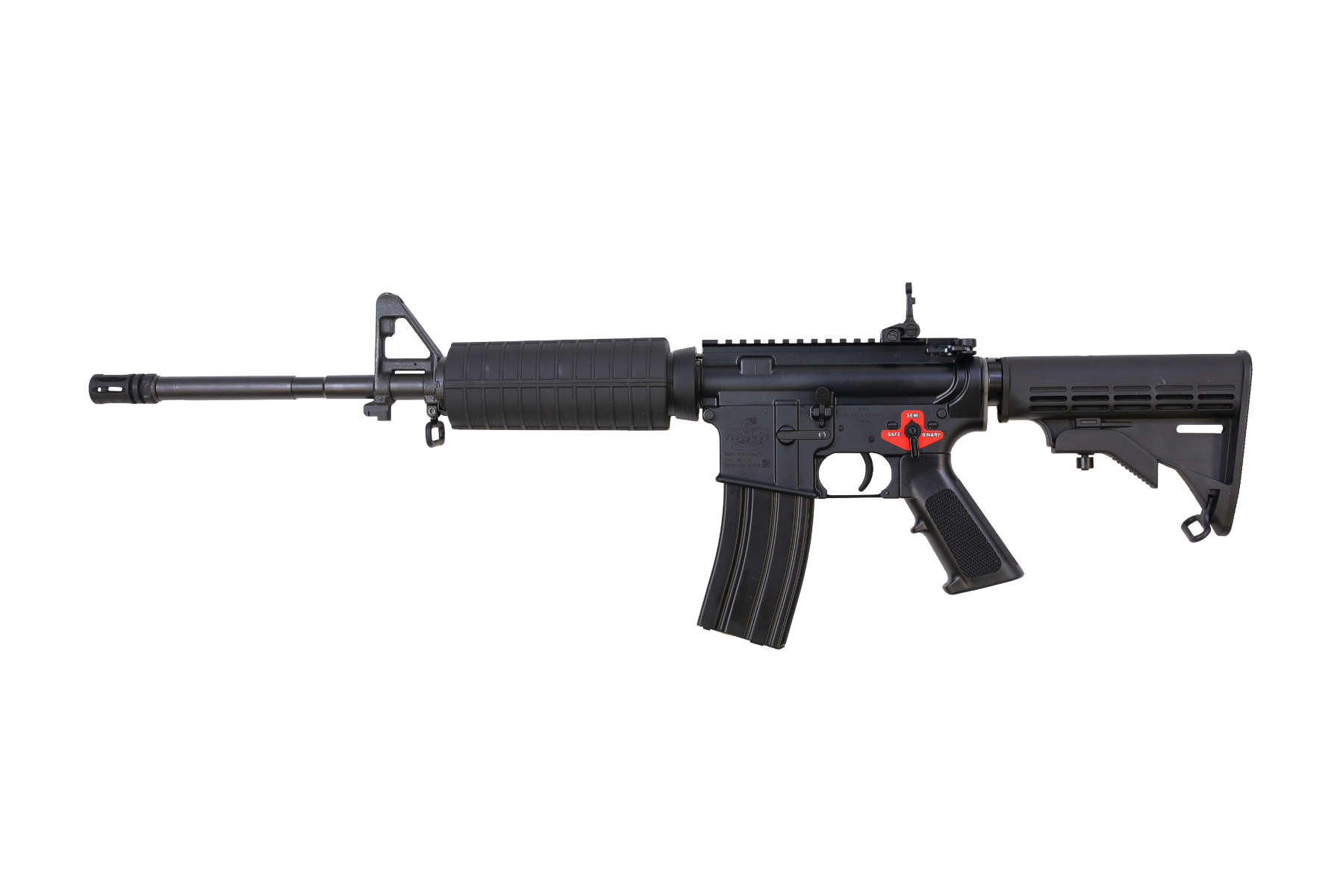 Bushmaster M4 Patrolman's Flat Top AR15 Rifle - Black | 5.56NATO 16 ...