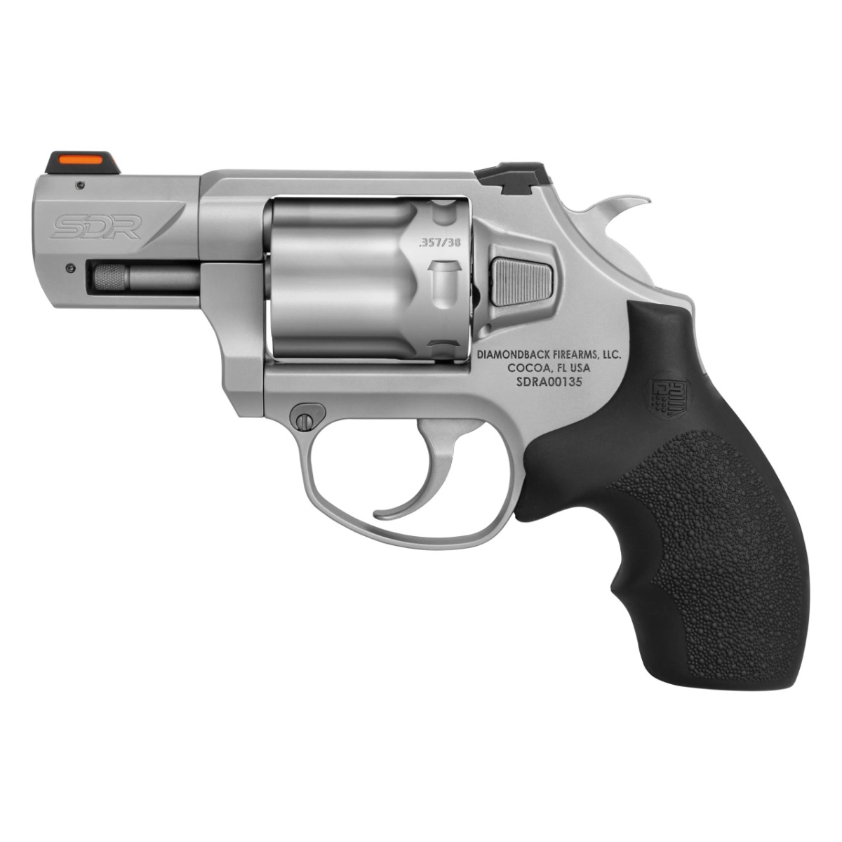 Diamondback Firearms SDR .357 Magnum DA-SA Revolver - Stainless Glass ...