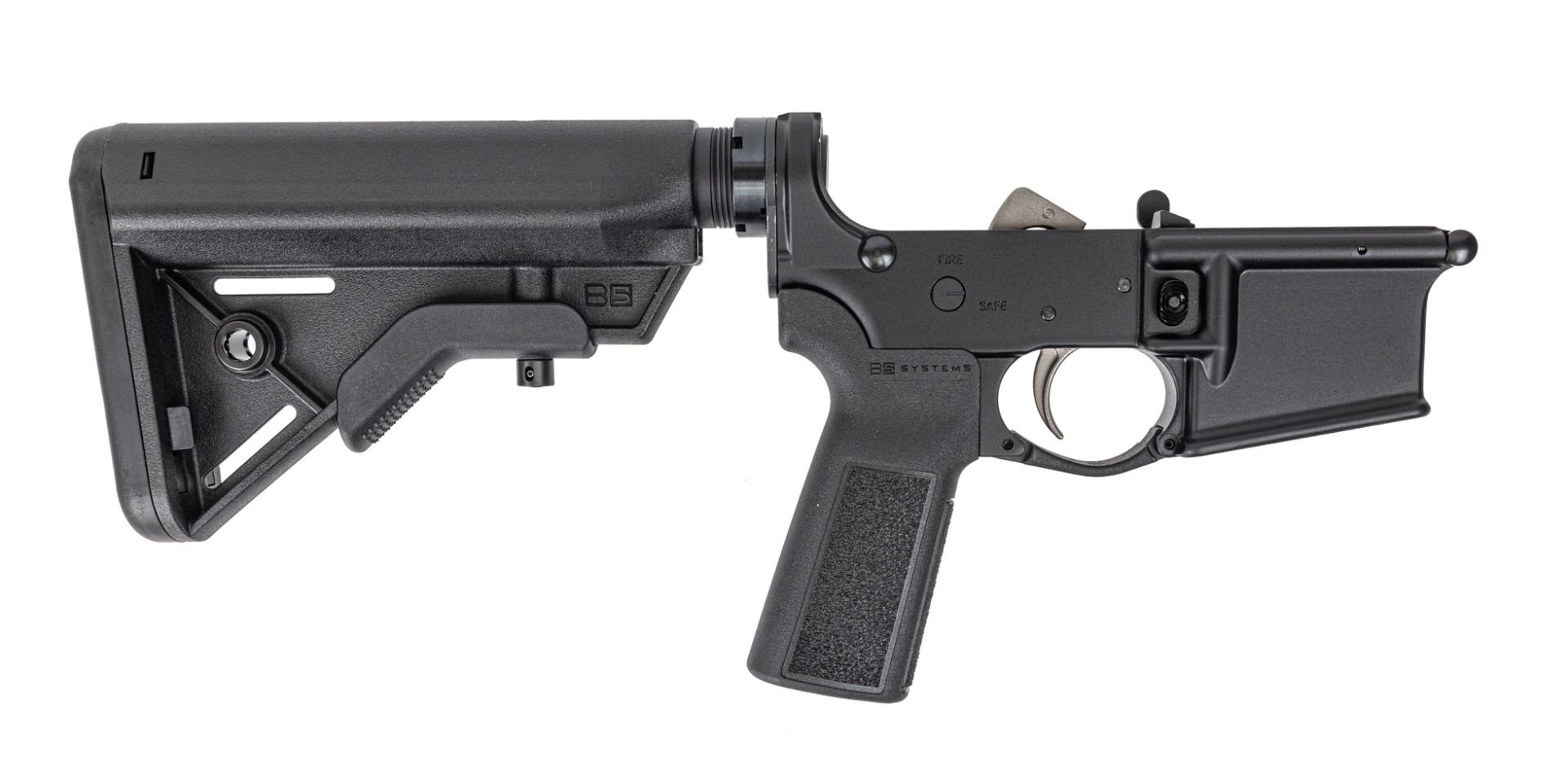 DPMS Forged Complete AR15 Lower Receiver - Black | Panther Polished ...