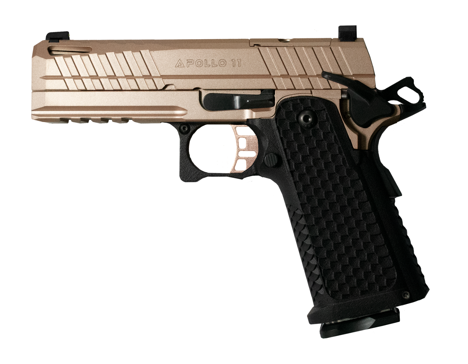 LFA Apollo 11 Compact Pistol - 9mm | Rose Blush 4.15" 1x17rd Mag - Semi ...