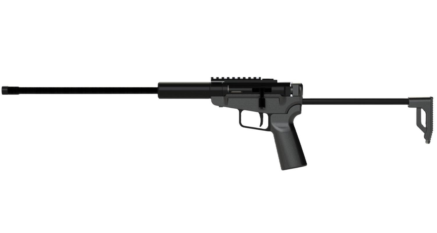 Dark Mountain Arms STOWAWAY Single-Shot Rifle - Black | 5.7x28 16.65 ...