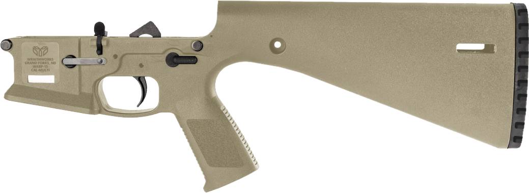 Wraithworks WARP-15 Polymer Complete AR15 Lower Receiver - FDE | Mil ...