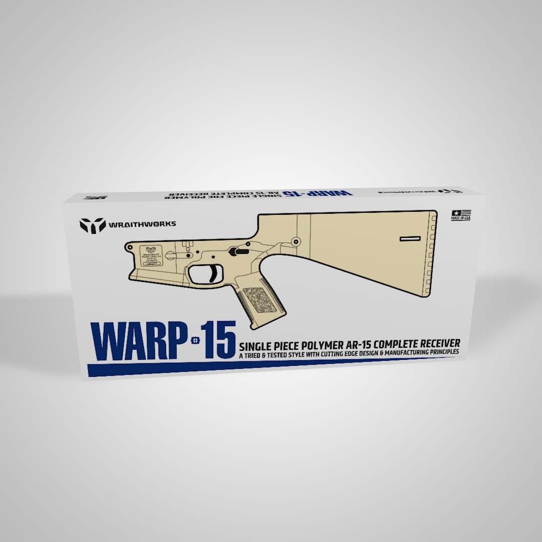 Wraithworks WARP-15 Polymer Complete AR15 Lower Receiver - FDE | Mil ...