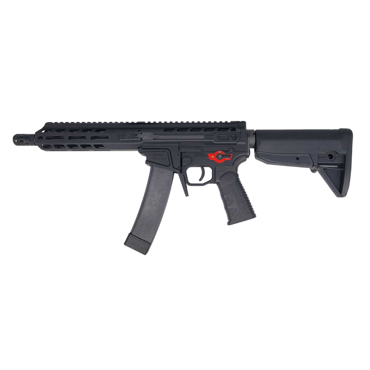 Wraithworks WARSCORP9 9mm 8.5" Short Barreled Rifle Binary Trigger 32rd ...