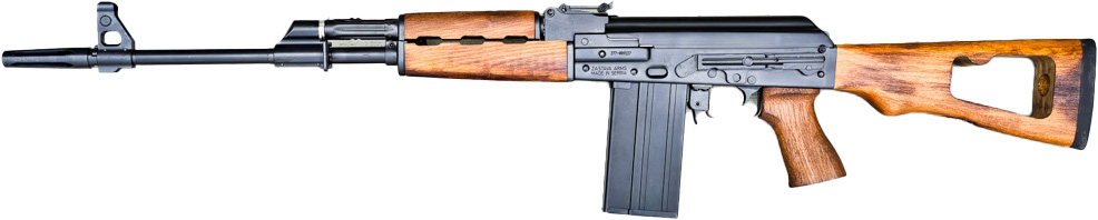 Zastava PAP M77 AK Rifle - .308 Win | Black 19.7" 1x20 Mag DMR Stock ...