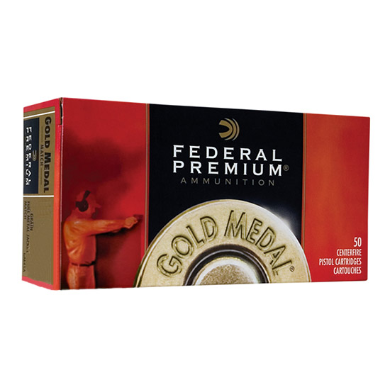 Federal GOLD MEDAL ammo 45ACP 185GR FMJ SEMI WC 50 rounds - Rifle ...