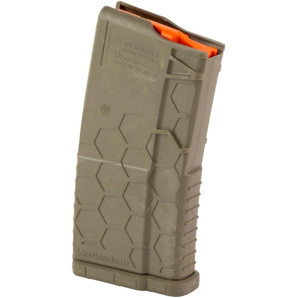 Sentry Hexmag AR-15-M4-M16 Shorty Rifle Magazine FDE with Orange ...