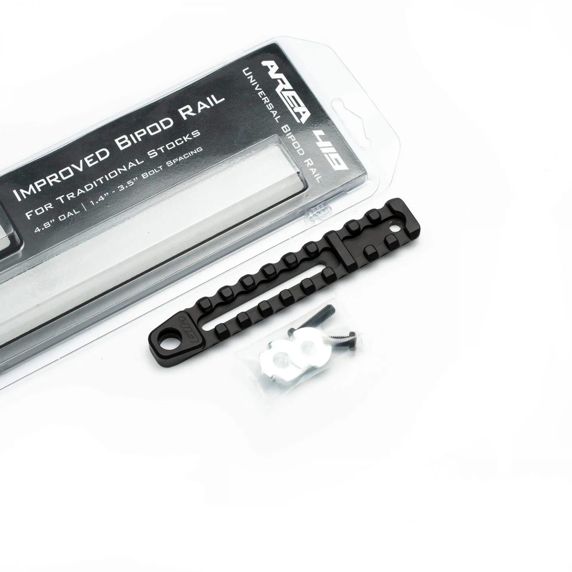 Area 419 Improved Bipod Rail 4.8'' Long 10-Slot Snag-Free T-Nut ...