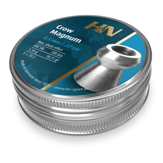 H&N Crow Magnum Pellets .22 Cal 18.21 gr 200-ct - Everything Else at ...