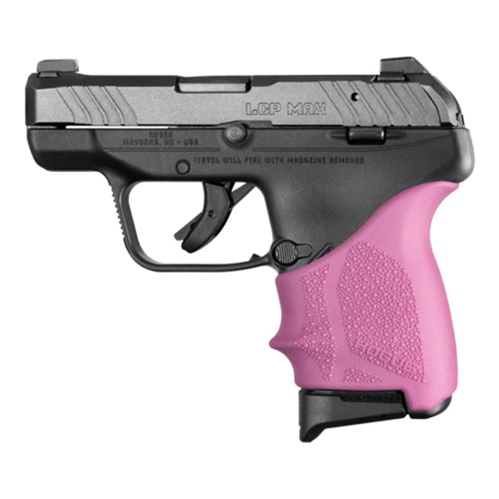 Hogue HandAll Beavertail Grip Sleeve Ruger LCP Max Pink - Pistol Grips ...