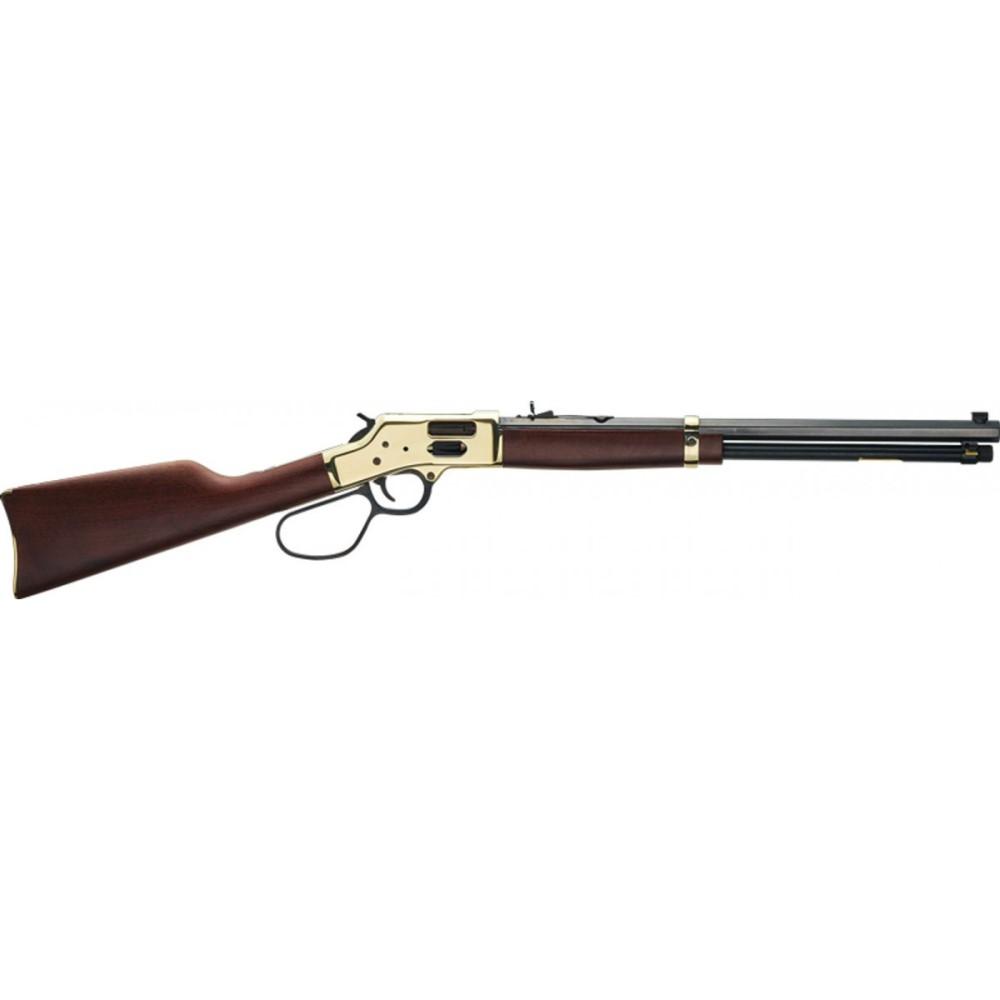 Henry Big Boy Brass Large Loop Side Gate Rifle .357 Mag-.38 Spl 10rd ...