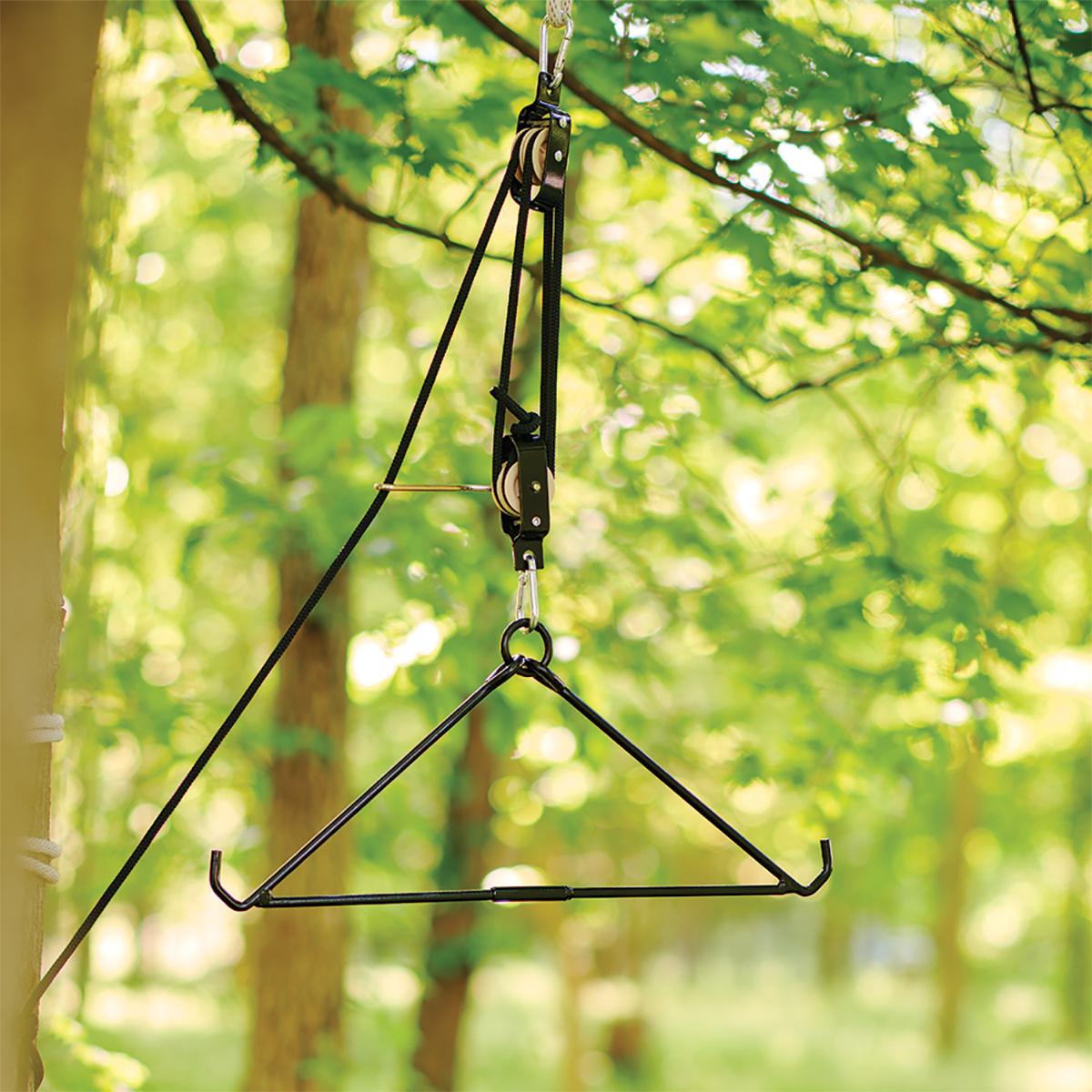 LEM Products Collapsible Gambrel with Rope Hoist - Everything Else at ...
