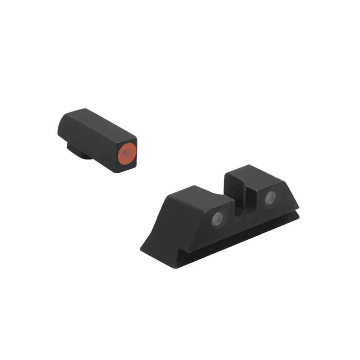 Meprolight Hyper Bright Extremely Day-Night Sight for Glock Orange Ring ...