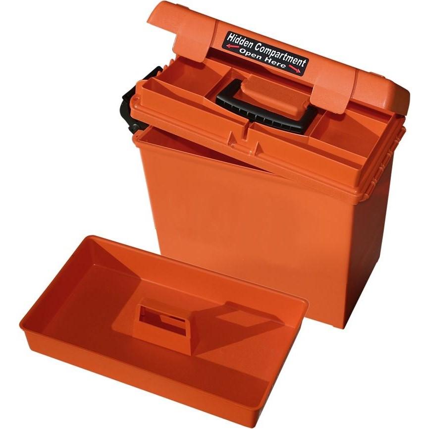 MTM Sportsmen's Plus Utility Dry Box 15" x 8.8" 13" Orange - Gun Cases ...
