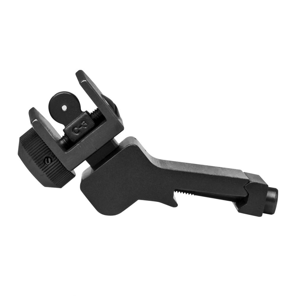 NcStar AR-15 45 Degree Offset Flip-Up Rear Sight Black - Scopes at ...