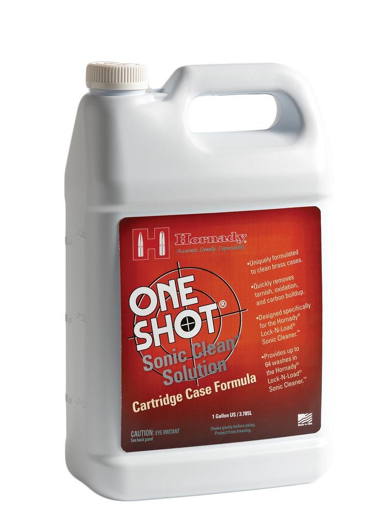Hornady One Shot Sonic Cleaning Solution - Cartridge Case Formula 1 gal ...