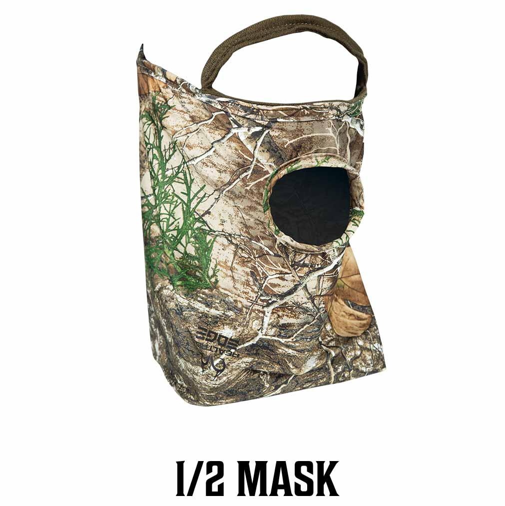 Primos Stretch Fit Mask - RealTree Edge Camo 1-2 Face - Bags & Packs at ...