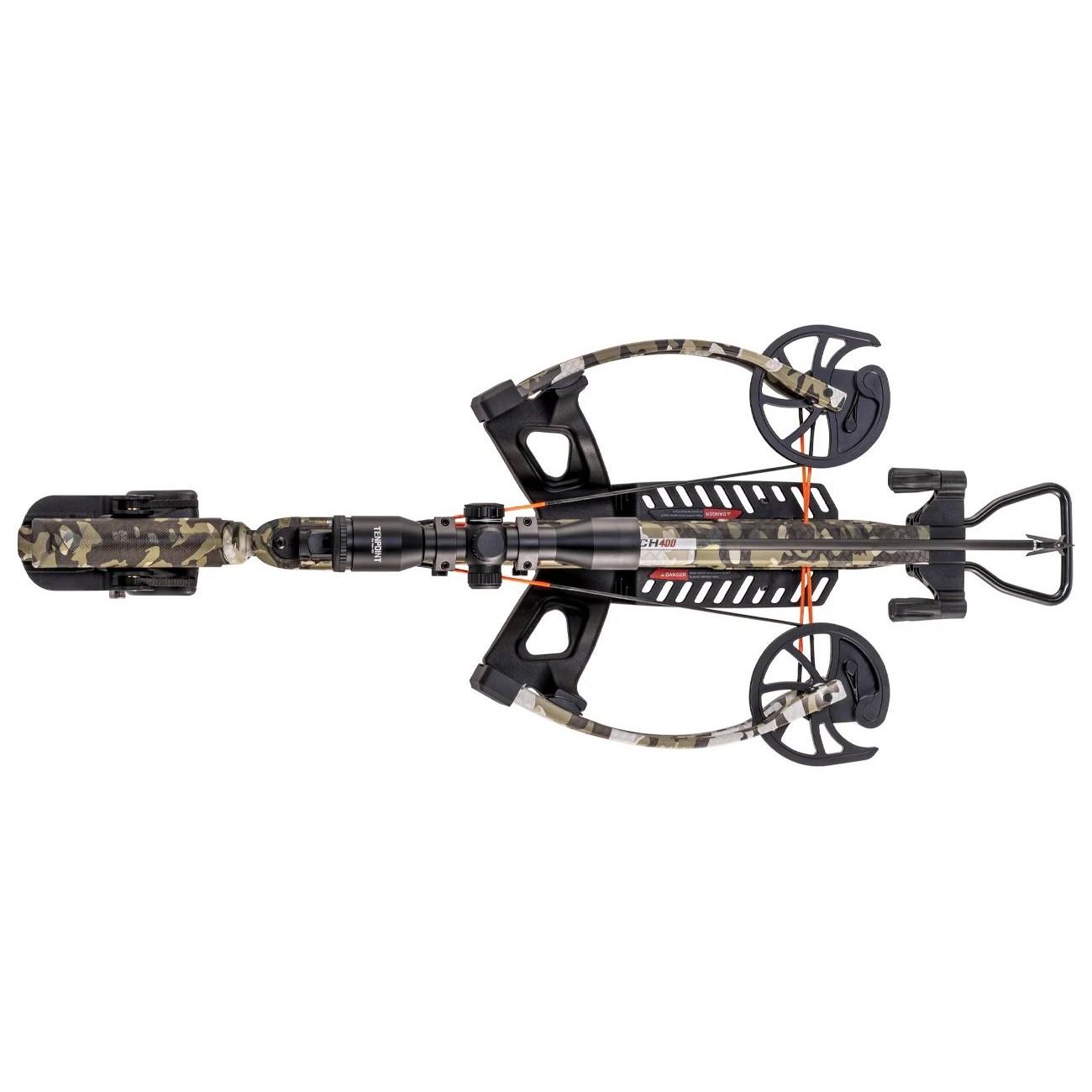 Wicked Ridge RDX 410 Reverse-Draw Crossbow ACUdraw Silent Pro-View 400 ...