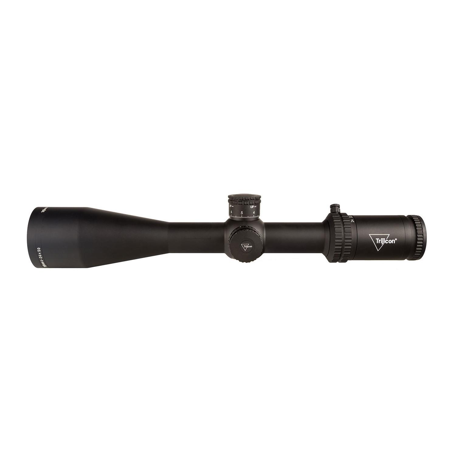 Trijicon Tenmile Rifle Scope 4-24x50 30mm SFP w- Red LED Dot MRAD ...