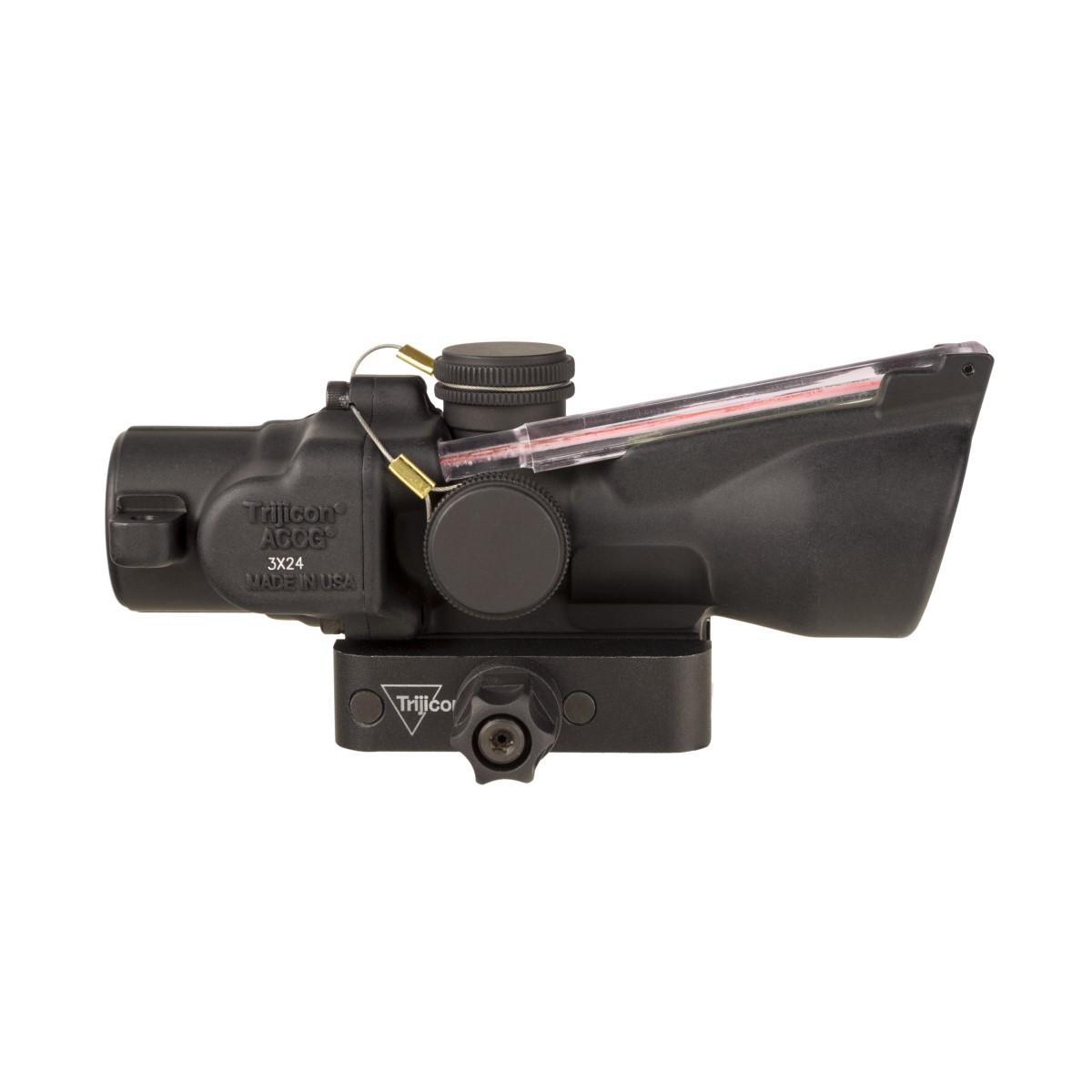 Trijicon Compact ACOG 3x24 Rifle Scope Low Height Red Crosshair 7.62x39 ...