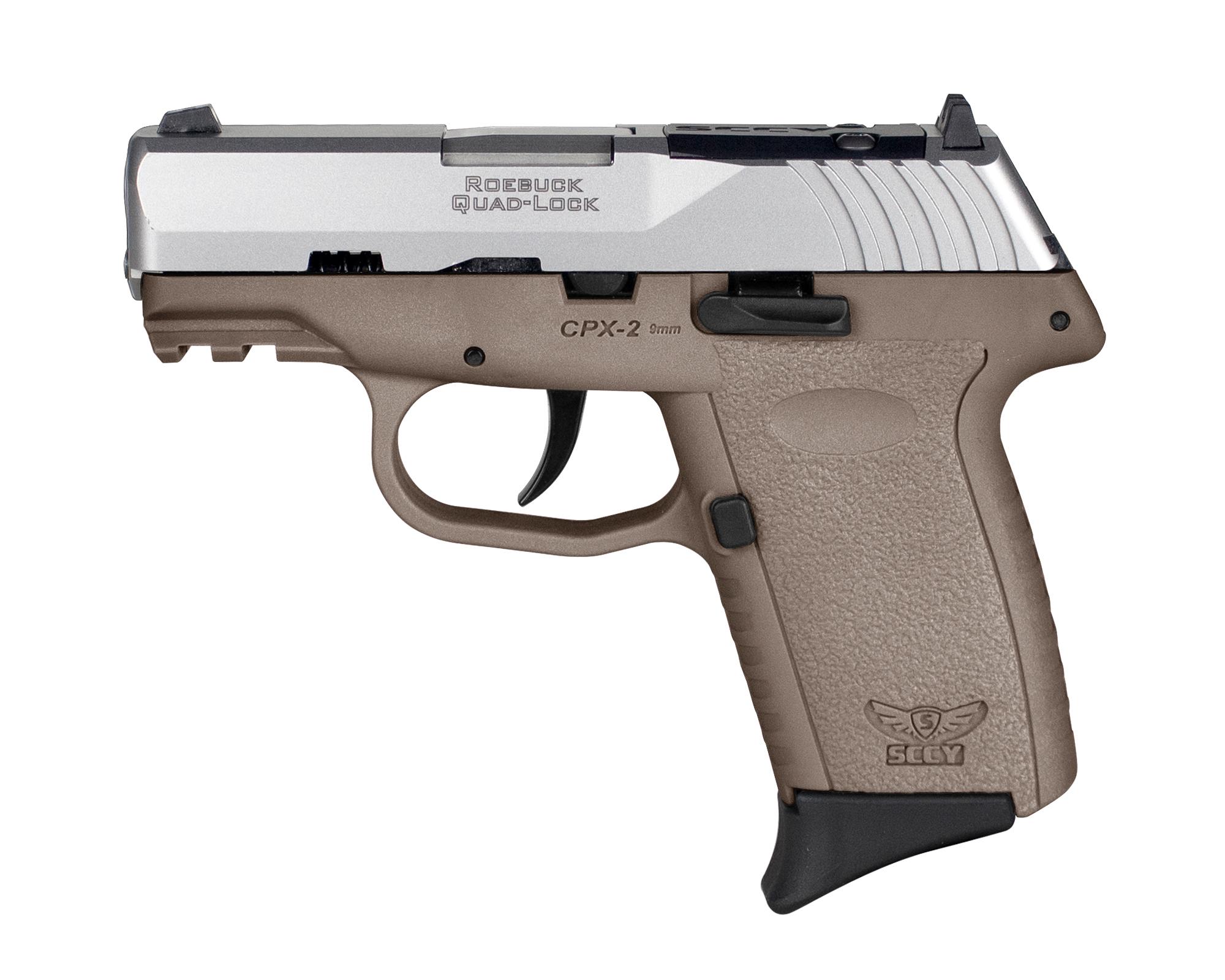 SCCY CPX-2 RDR Handgun 9mm Luger 10rd Magazine 3.1" Barrel No Safety ...