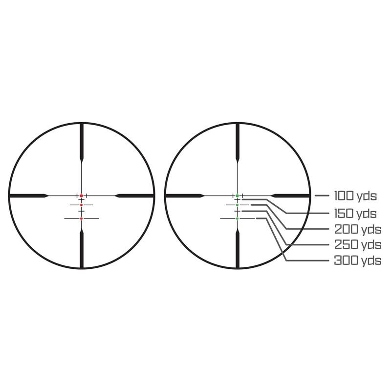 Traditions 350 Legend Rifle Scope 3-9x40 1" SFP Illum BDC Rangefinding ...