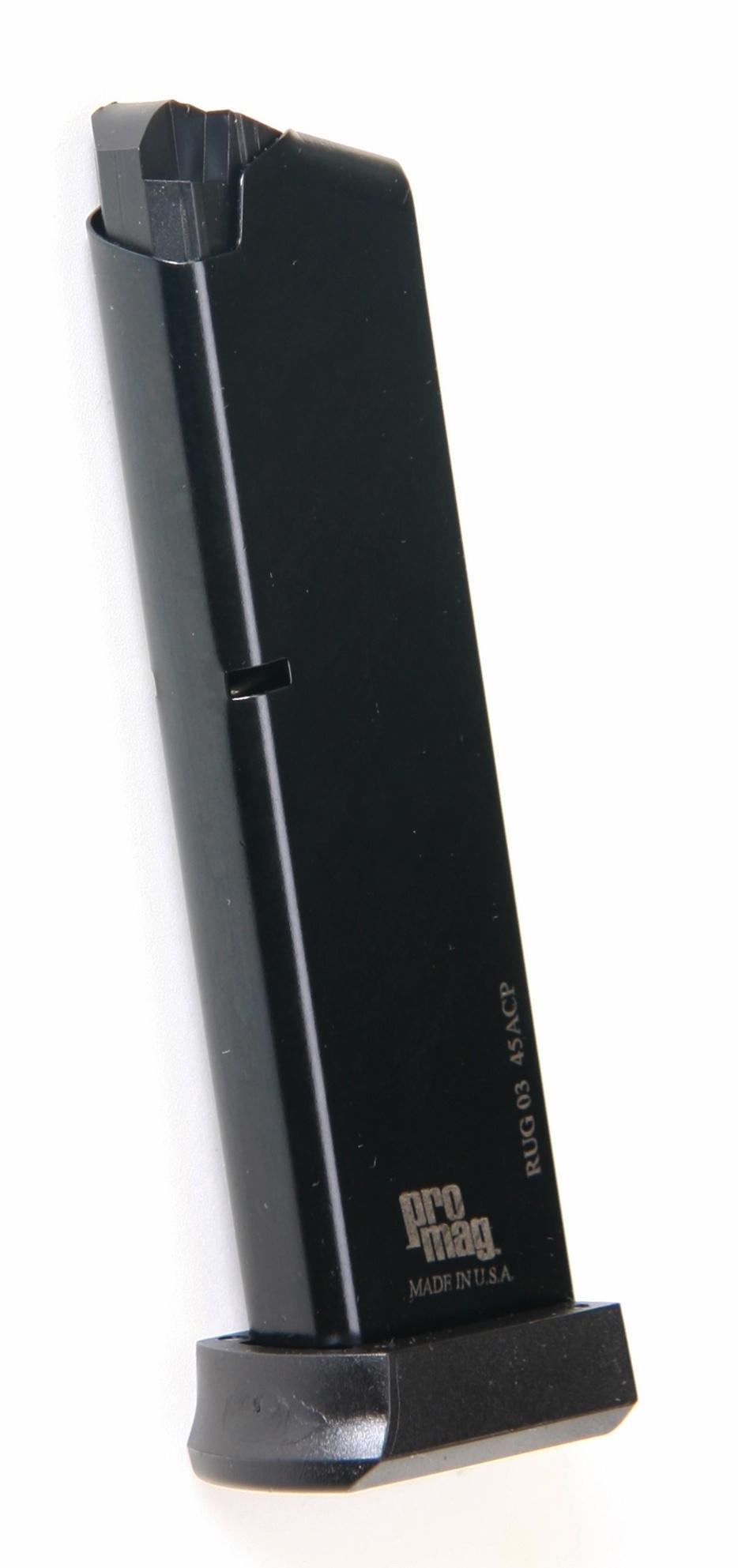 ProMag Ruger P90 Magazine .45 ACP Blued Steel 8-rd - Pistol Magazines ...