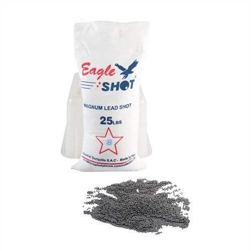 #8 Lead Shot 25 Lb Bag - Other Reloading Equipment at GunBroker.com ...