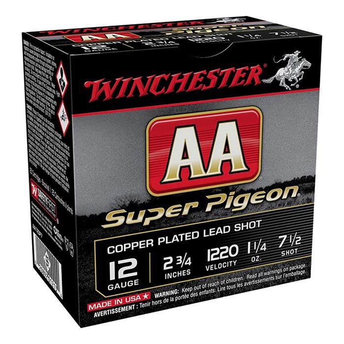 12 Gauge 2-3-4'' 1-1-4oz 7.5 Shot 25-box - Shotgun Shells at GunBroker ...