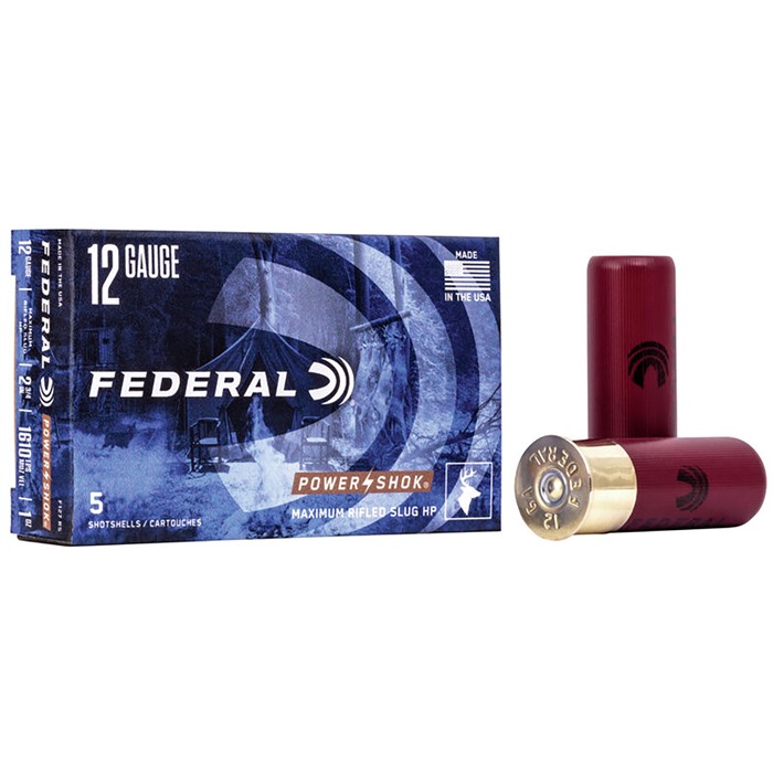 12 Gauge 2-3-4'' 1 Oz Rifled Slug 5-box - Shotgun Shells at GunBroker ...
