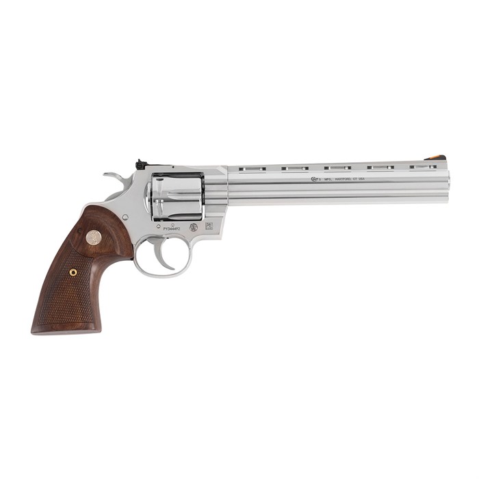 Python 357 Magnum-38 Special 8'' Bbl 6 Round Stainless - Semi Auto ...