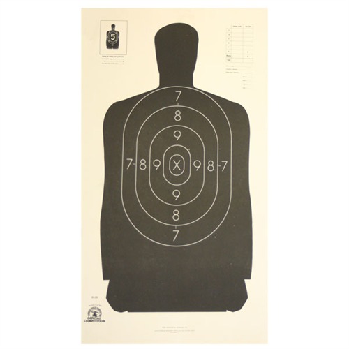 B-29 Black Targets - Shooting Targets at GunBroker.com : 1090503692