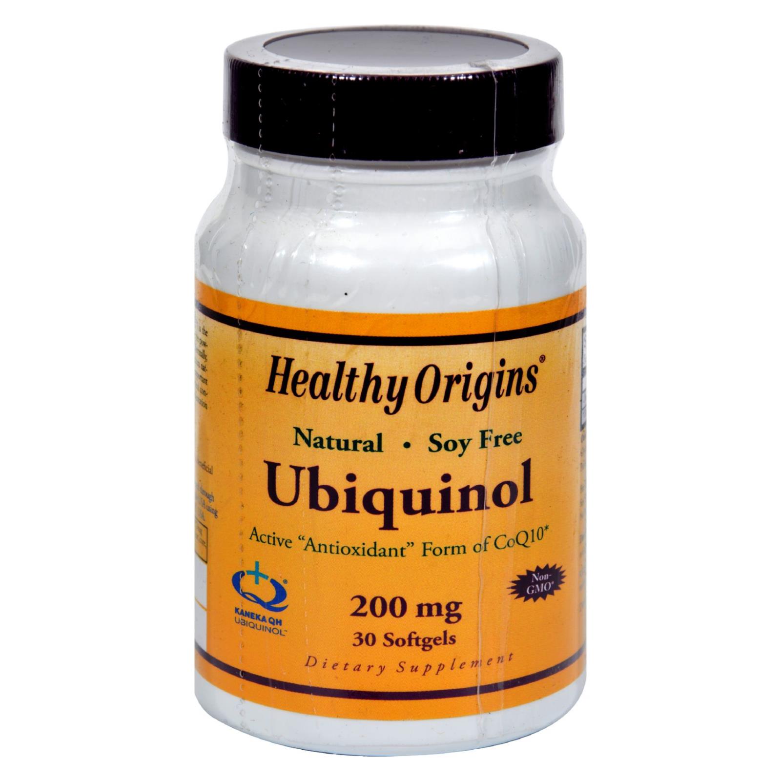 Healthy Origins Ubiquinol 200 Mg - 30 Softgels | eBay