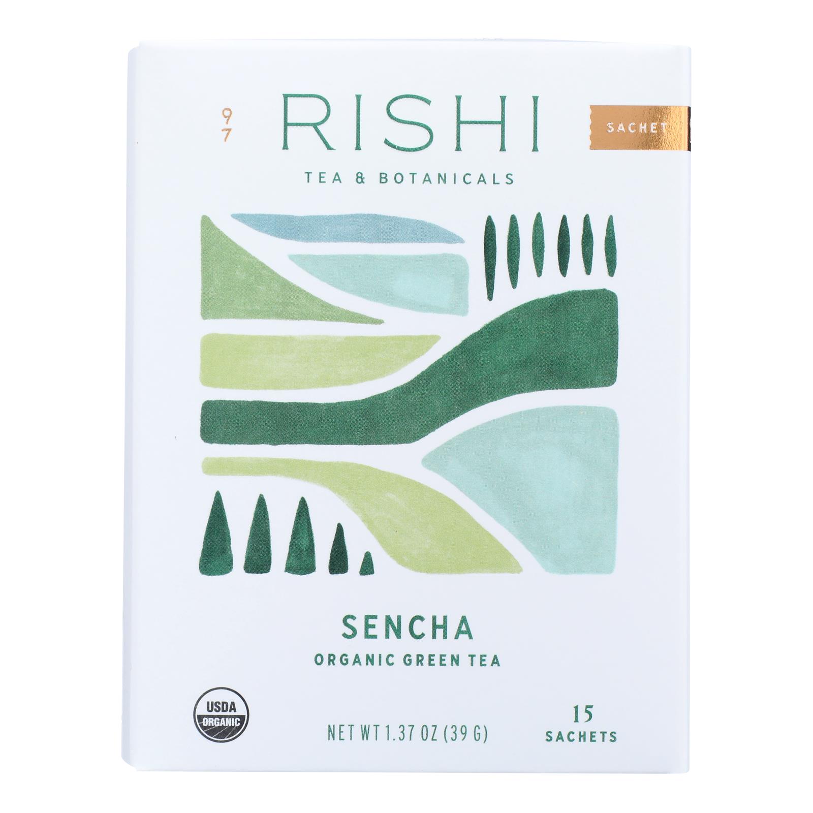 Rishi Organic Green Tea Sencha Case Of 6 15 Bags EBay Rishi Organic Green Tea Sencha Case Of 6 15 Bags EBay