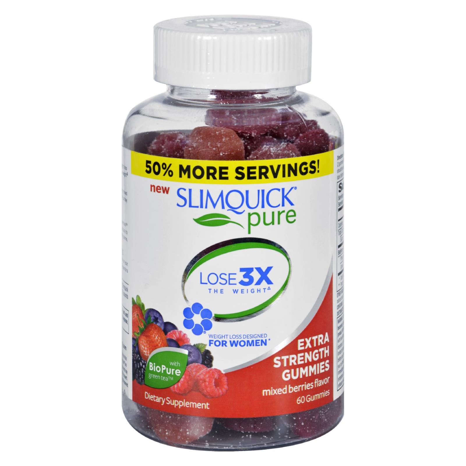 Slimquick - Pure - Extra Strength - Gummies - 60 Count | eBay
