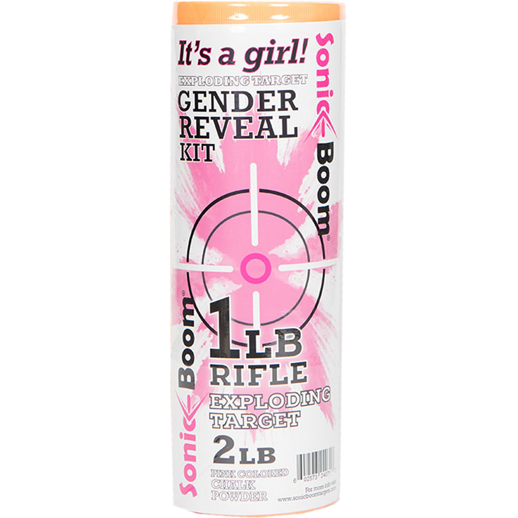 Sonic Boom Exploding Target Gender Reveal Kit Girl 1 Lb. Pink - Other ...