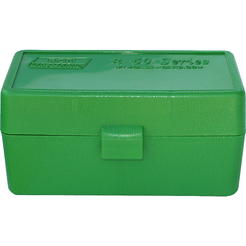Mtm Case-gard Rifle Ammo Box Rs-s-50 Green 50 Rd. - Ammo Storage at ...