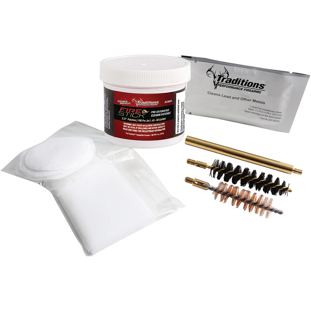 Traditions Firestick Cleaning Kit - Black Powder Pistols & Muzzleloader Pistols at GunBroker.com ...