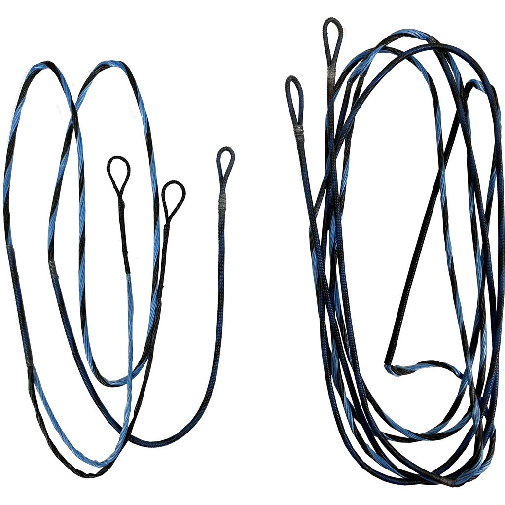 Firststring Genesis String And Cable Set Light Blue- Black - Archery ...