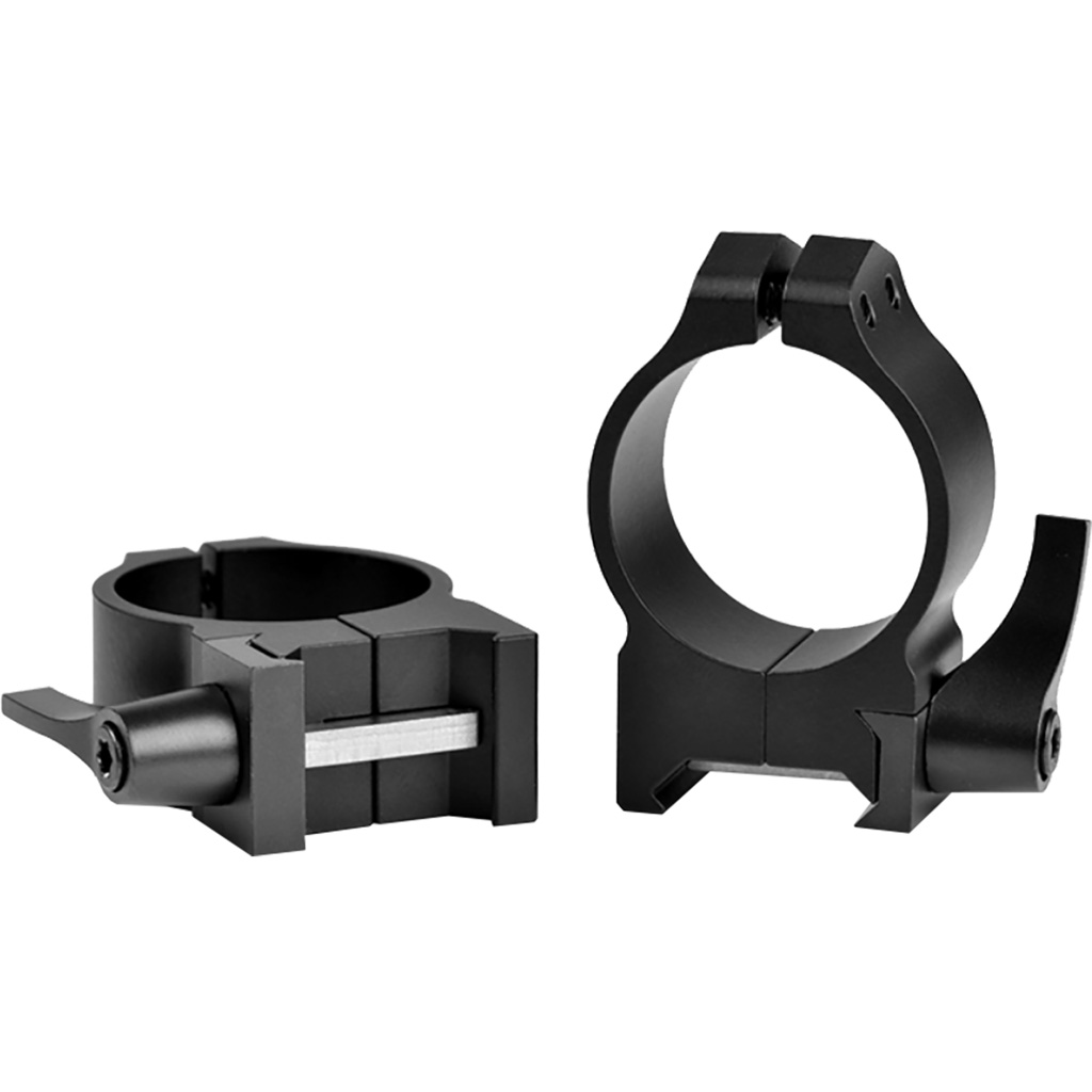 Warne Maxima Vertical Quick Detach Scope Rings Matte Black 30mm Medium ...