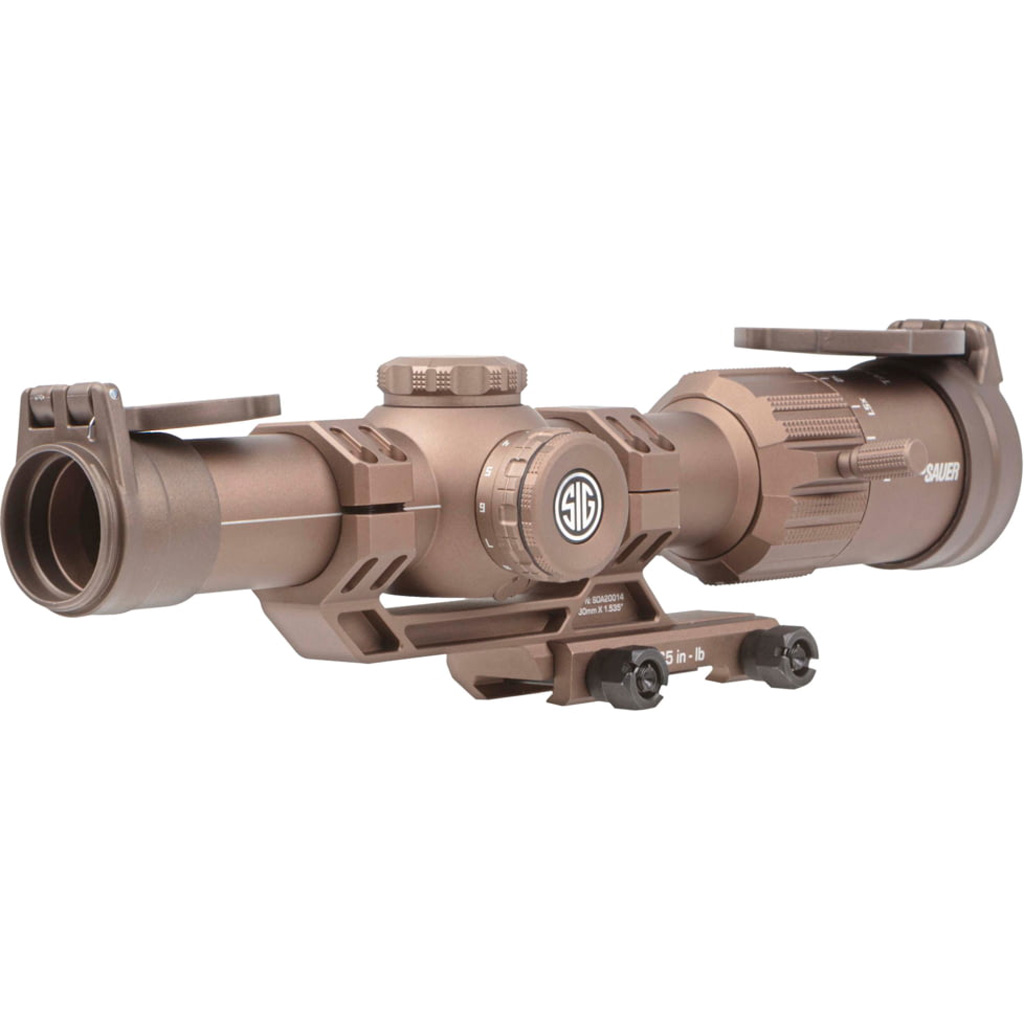 Sig Sauer Tango Msr Scope 1-6x24 Illuminated Bdc With Mount Coyote ...