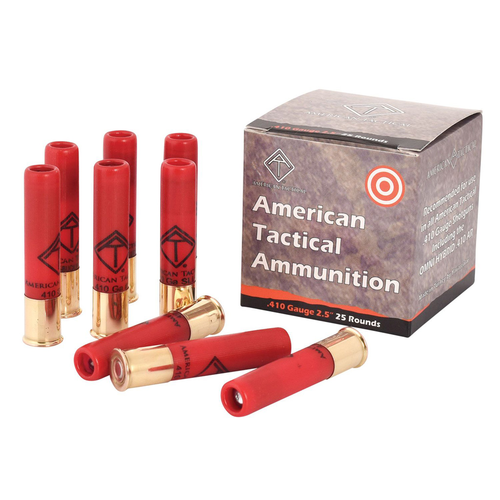 Ati Target Shotgun Ammo 410 Ga. Rifled Slug 1-4 Oz. 25 Rds - Other ...