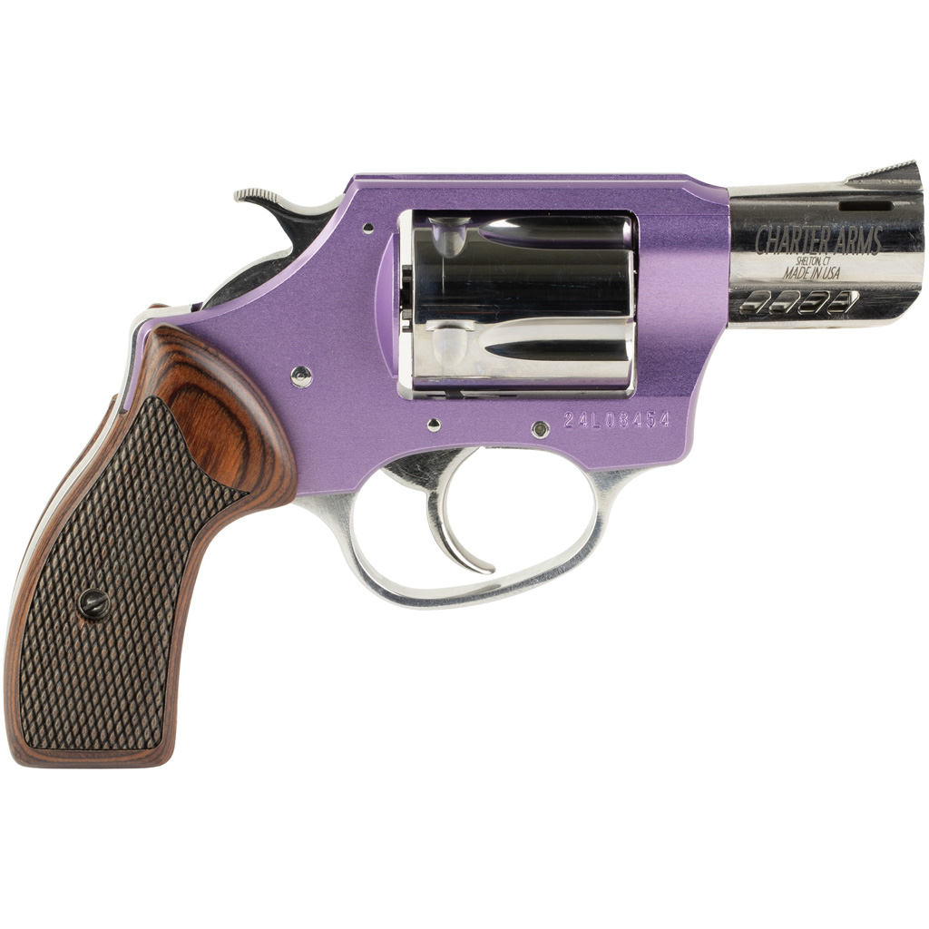 Charter Arms Coyote Revolver 380 Acp 2 In Ported Lavender-polished ...