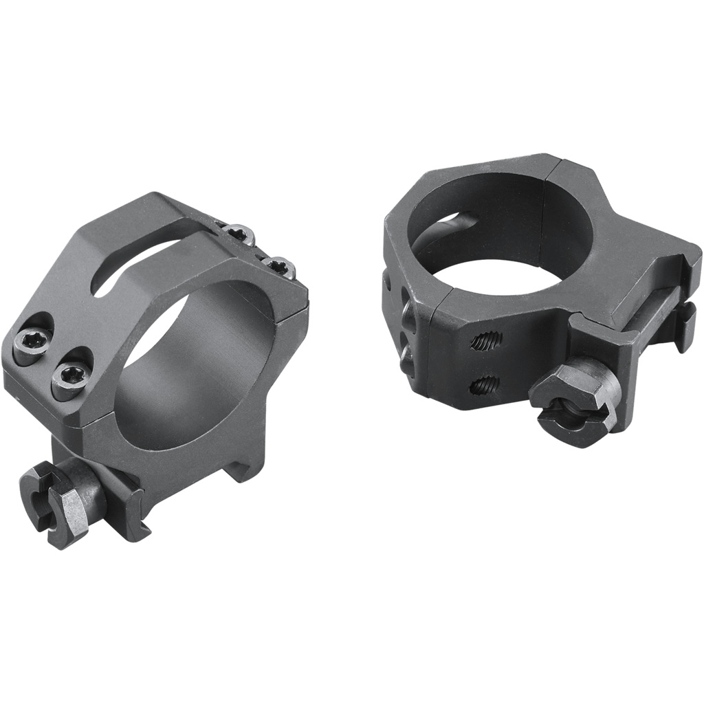 Weaver Tactical 4hole Picatinny Ring Matte Black 30mm Medium Clamshell ...