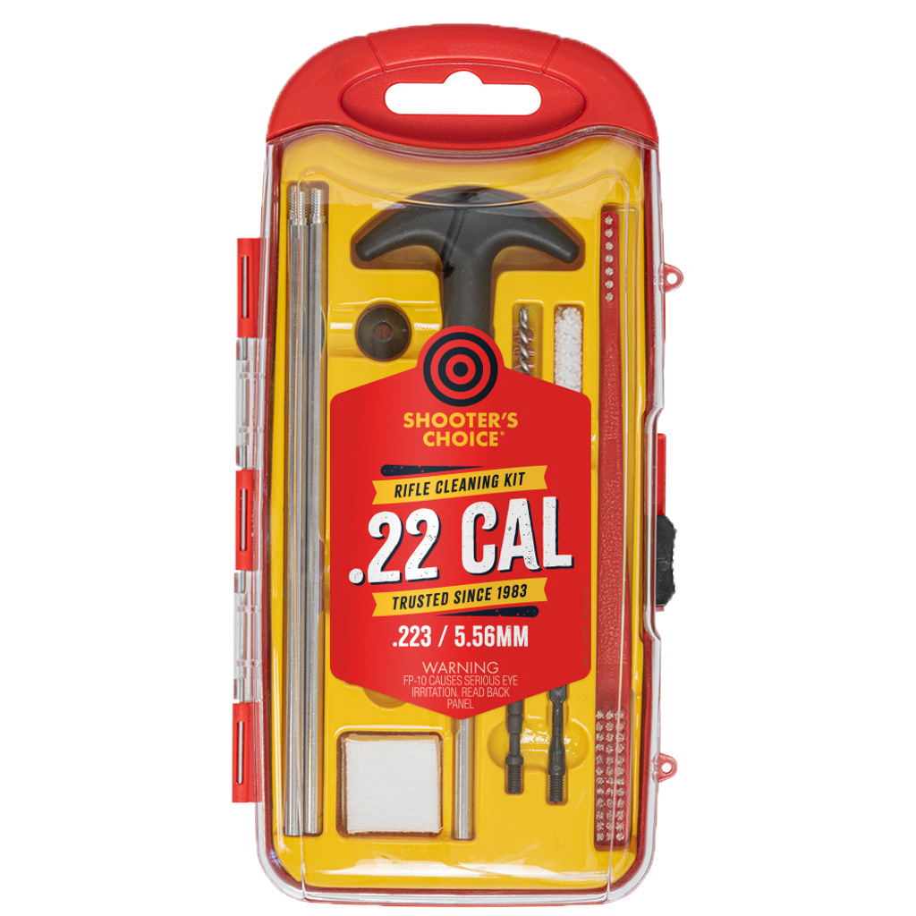 Shooters Choice Rifle Gun Rod Cleaning Kit Aluminum .22 Cal. - Other ...