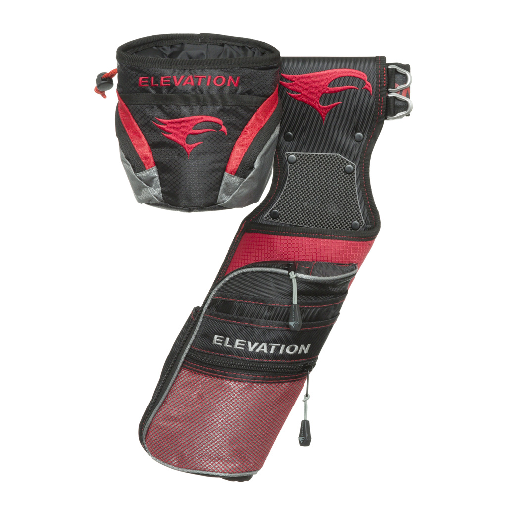 Elevation Nerve Field Quiver Package Red Lh - Archery Supplies at ...
