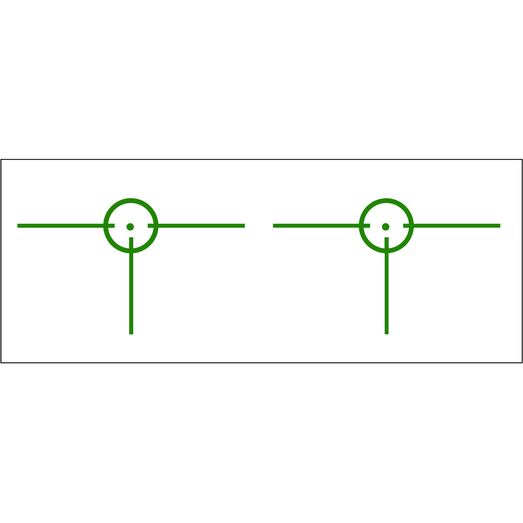 Gunstar Tactical 3d 1 Reticle Green - Gun Sights at GunBroker.com ...