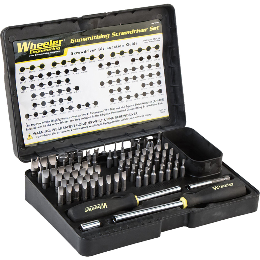 Wheeler Professional Gunsmithing Set Screwdriver 89 Pc. - Other Gun ...