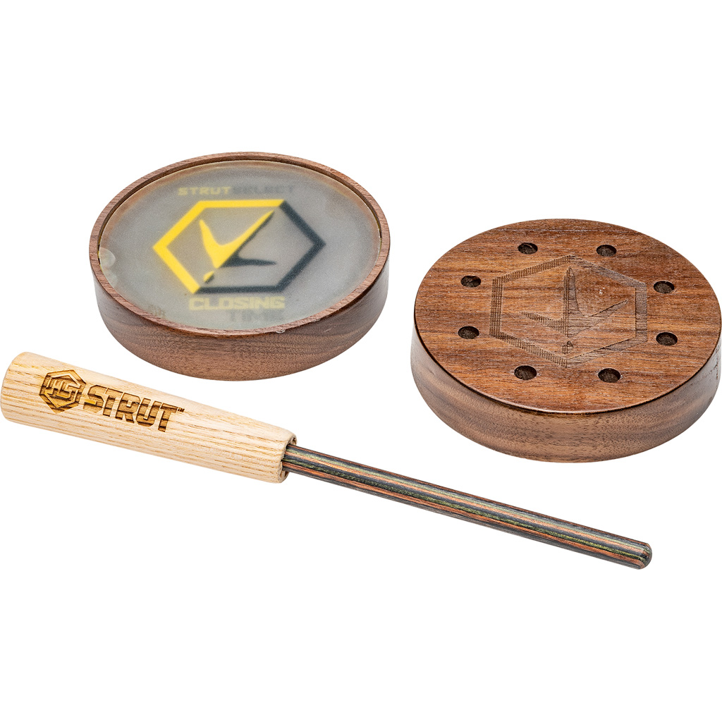 Hunters Specialties Strut Select Turkey Call Closing Time Glass Pan - Calls at GunBroker.com ...